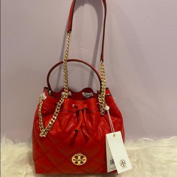 Tory Burch | Other | Tory Burch Willa Small Drawstring Bag | Poshmark